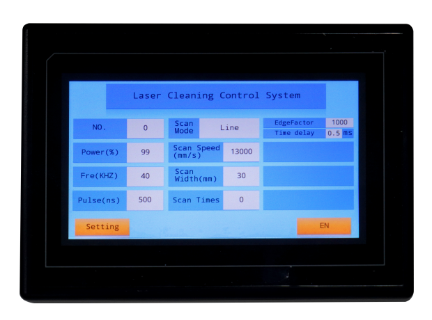 Laser cleaning system